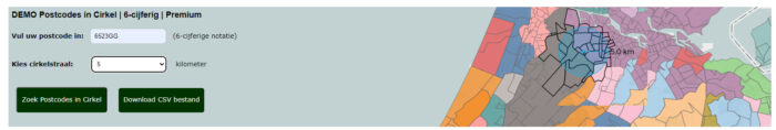Alle Postcodes in Nederland | DataVisualiseren.nl